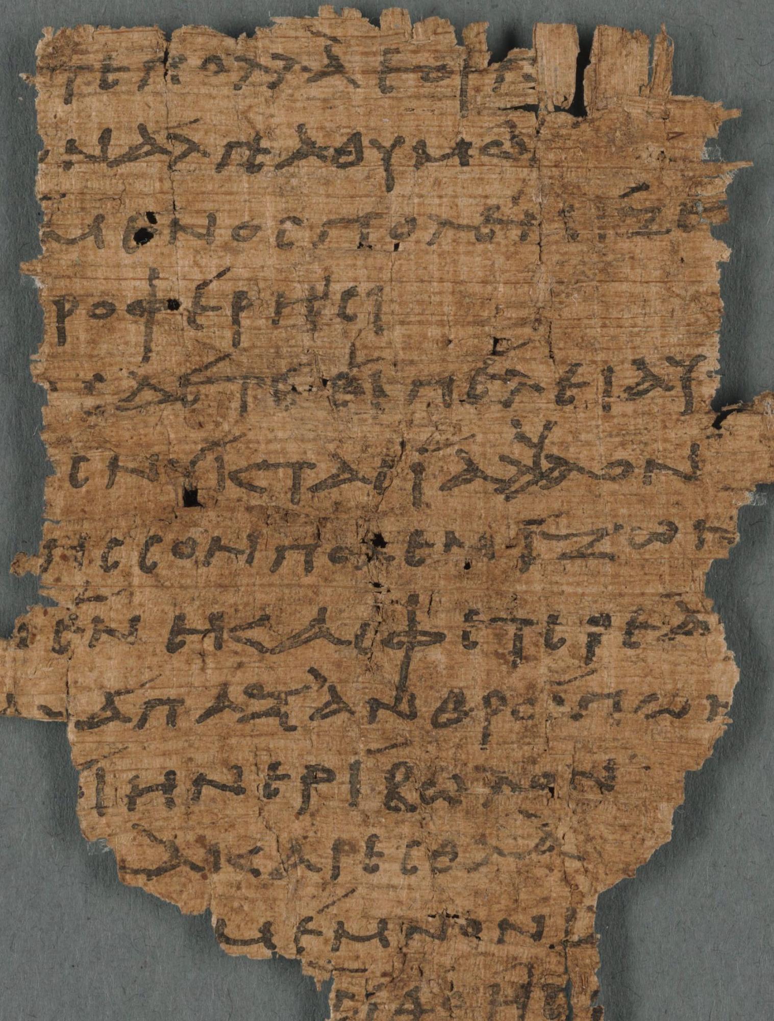 Papyri at Houghton Library | Harvard Library